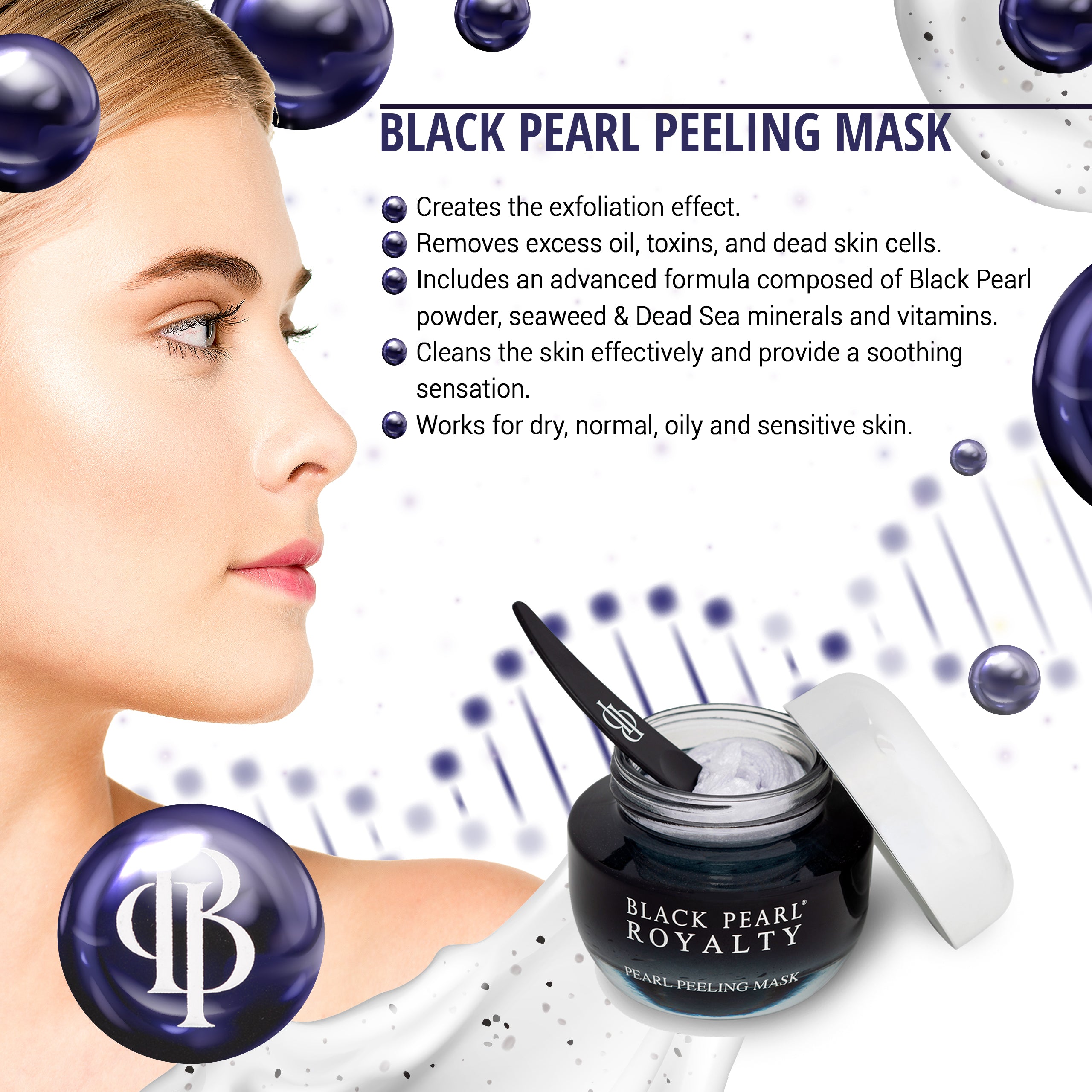 Pearl Peeling Mask | Dead Sea Shop