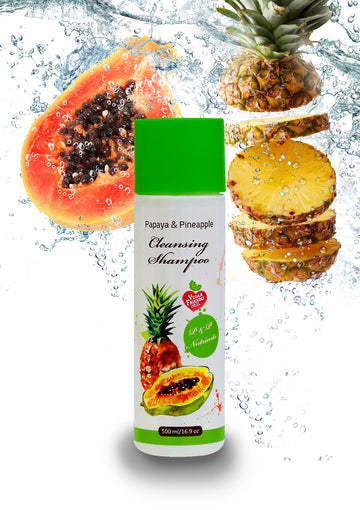 Cleansing Shampoo With Papaya & Pineapple Extracts And Vitamin E | Dead ...
