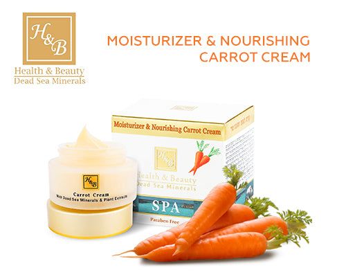 Moisturizer & Nourishing Carrot Facial Cream | Dead Sea Shop