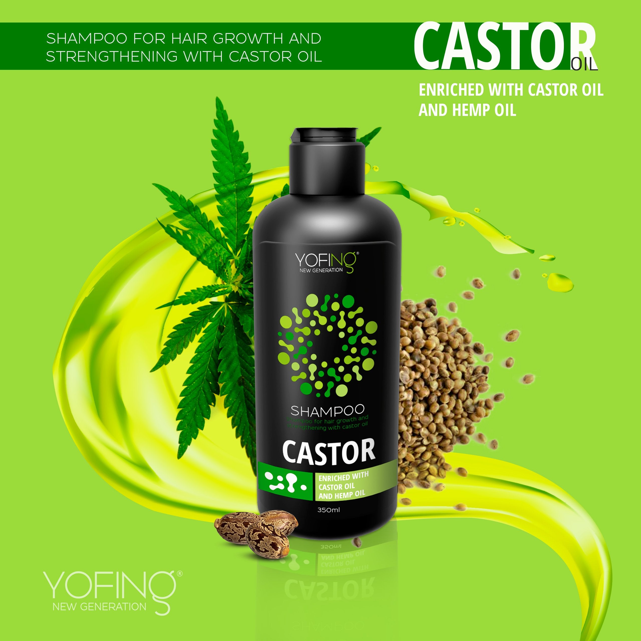 Castor Oil Shampoo | Dead Sea Shop